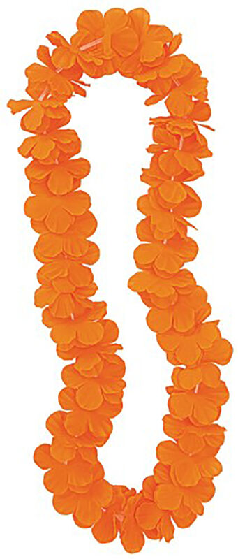 LUAU FLOWER LEI ORANGE | The Famous Arthur Daley's