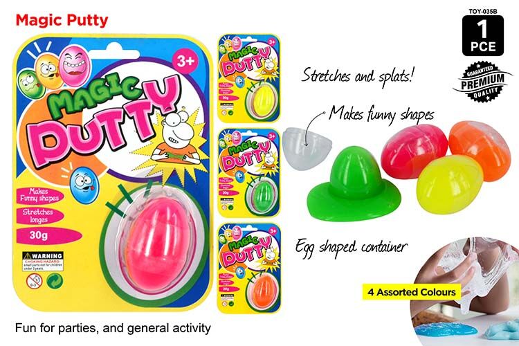 1PCE MAGIC PUTTY | The Famous Arthur Daley's