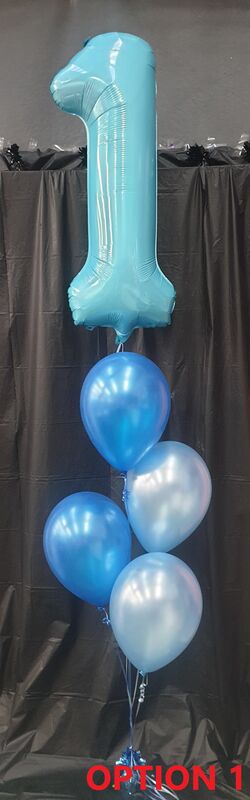 1st Blue Birthday Bouquet | The Famous Arthur Daley's