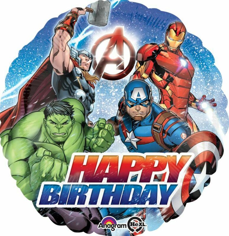 AVENGERS HBD S60 FOIL BALLOON | The Famous Arthur Daley's