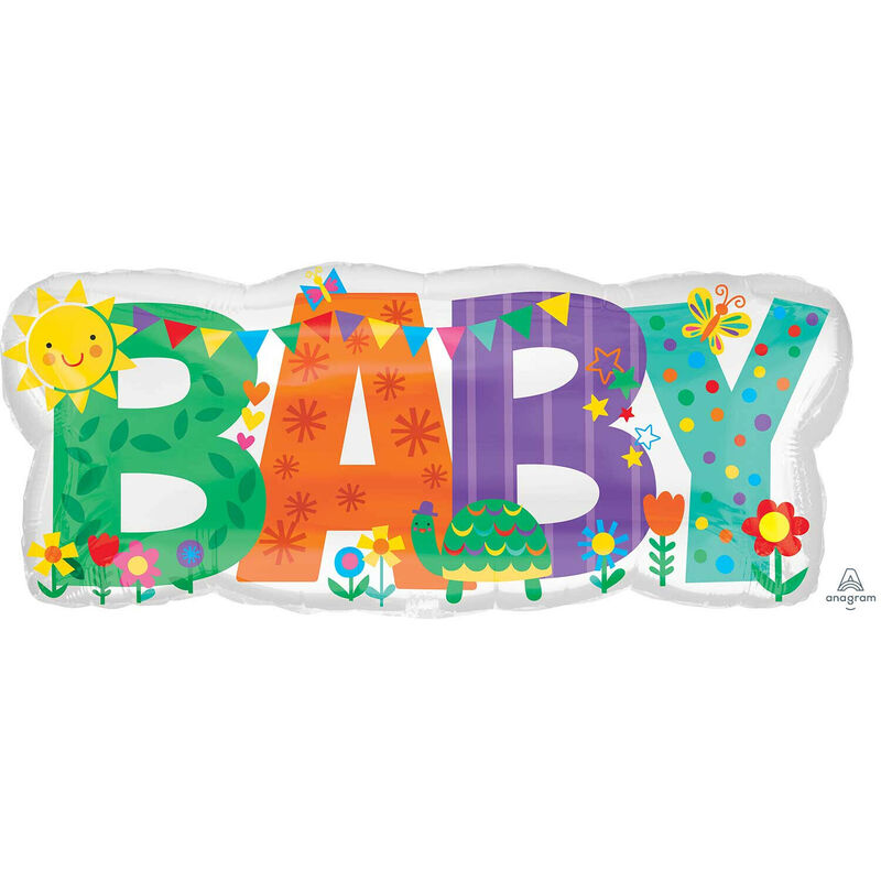 SUPER SHAPE BABY FOIL BALLOON | The Famous Arthur Daley's