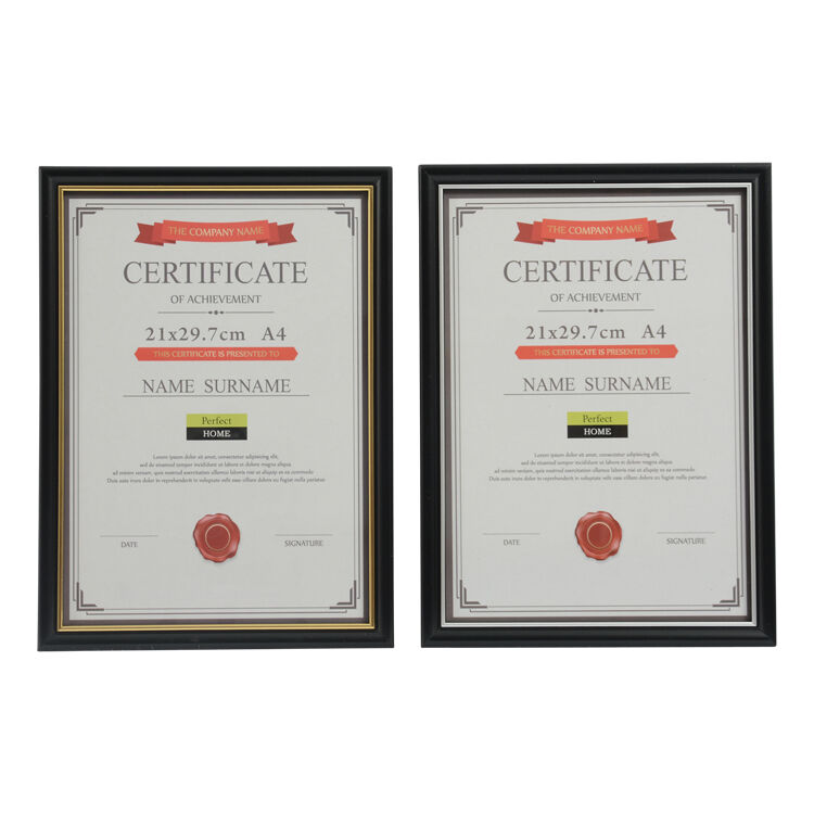 DOCUMENT FRAME A4 2 ASST COLOURS | The Famous Arthur Daley's