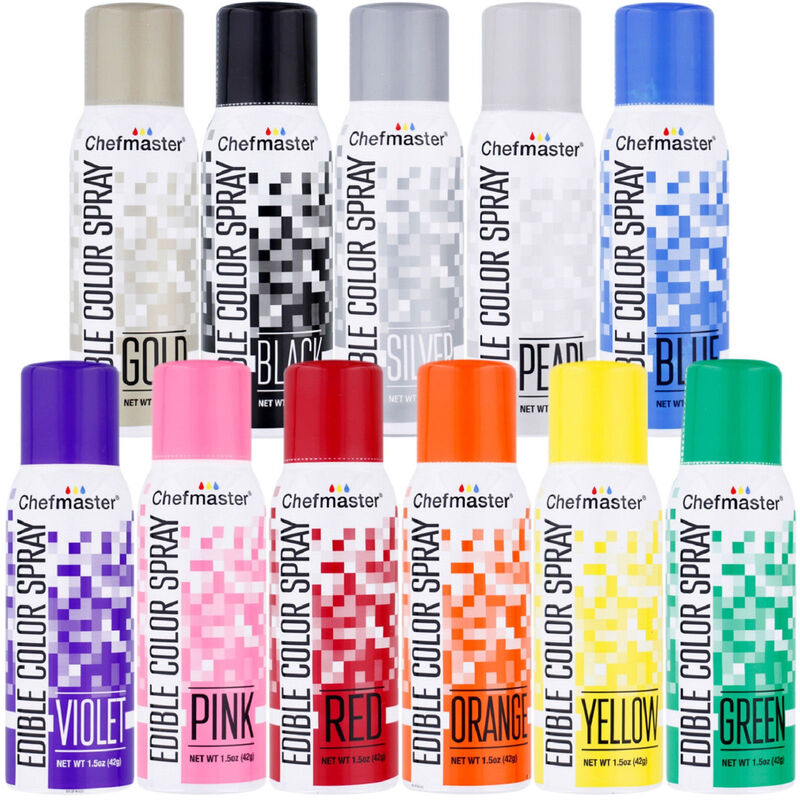 EDIBLE COLOUR SPRAY - GOLD | The Famous Arthur Daley's