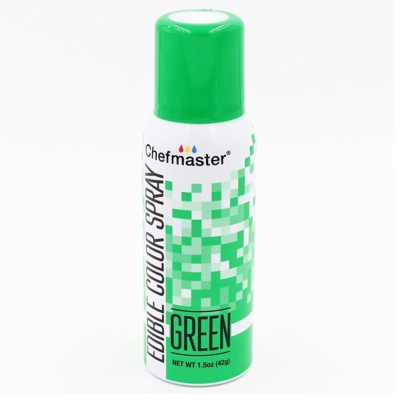 EDIBLE COLOUR SPRAY - GREEN | The Famous Arthur Daley's