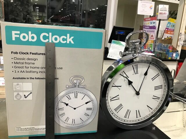 FOB CLOCK ROUND | The Famous Arthur Daley's