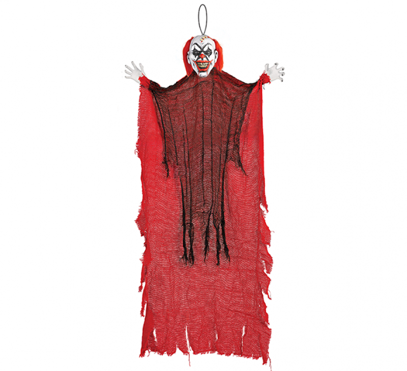 HALLOWEEN HANGING CLOWN PROP LARGE | The Famous Arthur Daley's