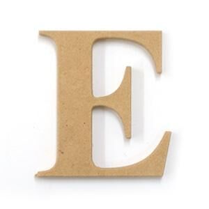 KASIERCRAFT - BTP - 9CM LARGE LETTER E | The Famous Arthur Daley's