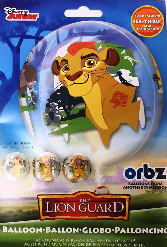 LION GUARD ORBZ BALLOON | The Famous Arthur Daley's