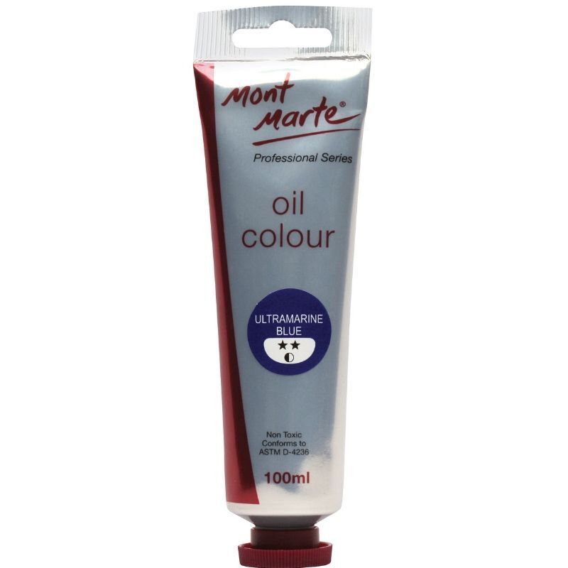 MONT MARTE OIL PAINT 100MLS - ULTRAMARINE BLUE | The Famous Arthur Daley's