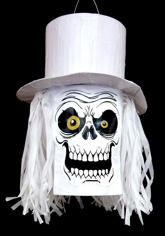 HALLOWEEN PINATA - TOP HAT SKULL | The Famous Arthur Daley's