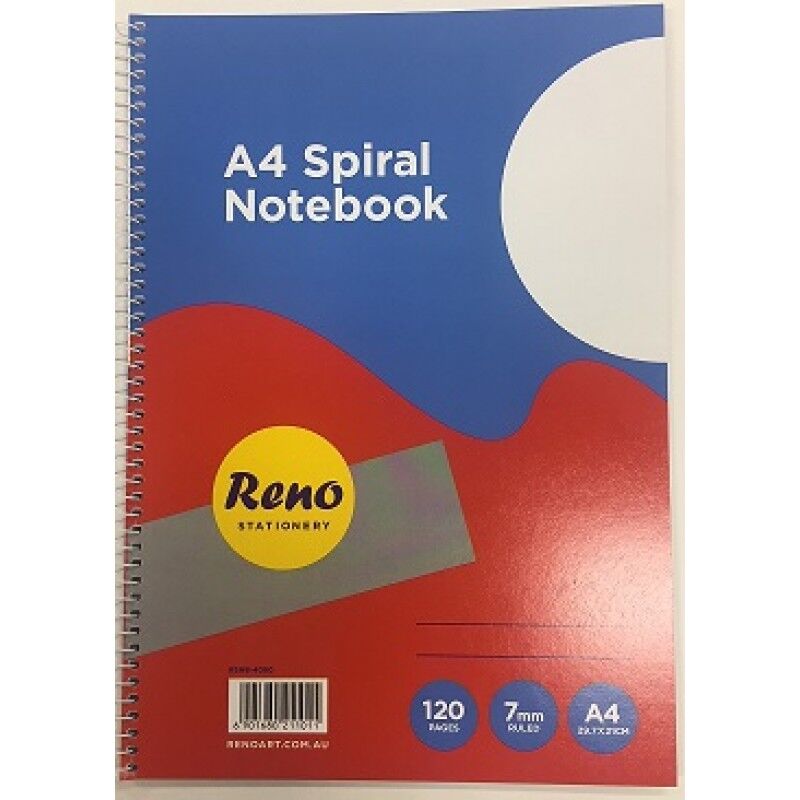 SPIRAL A4 NOTEBOOK 120PAGES | The Famous Arthur Daley's
