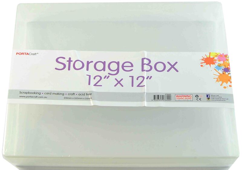STORAGE BOX 310X355X35MM / 12X12" | The Famous Arthur Daley's