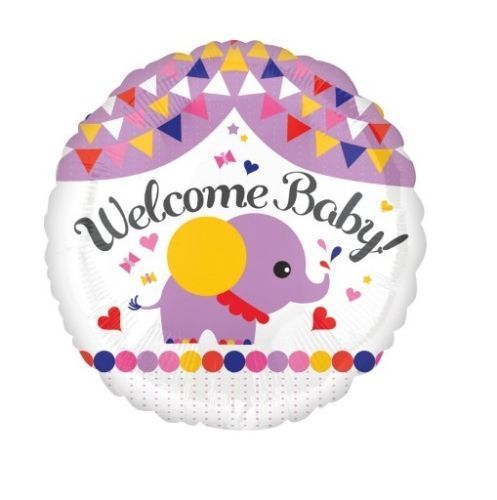 WELCOME BABY FOIL BALLOON | The Famous Arthur Daley's
